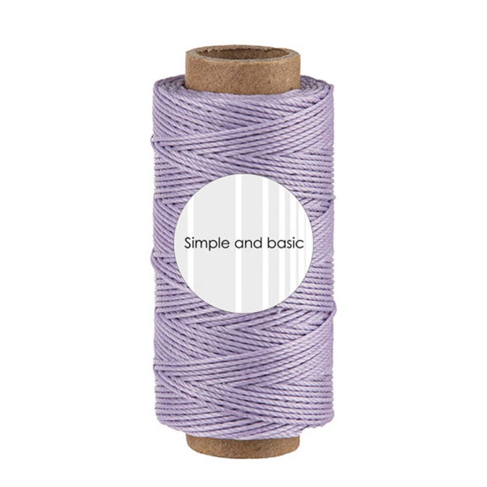 Light Lavender Polyester Thread 50m (SBA717) - Craftlines B.V.