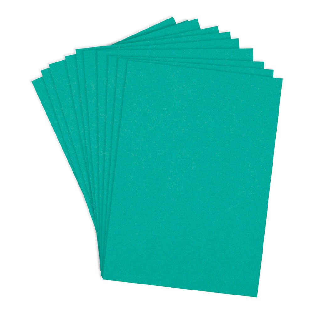 Teal Topaz A4 ColorWheel Cardstock (10 Sheets) (CS-A4-125) - Craftlines ...