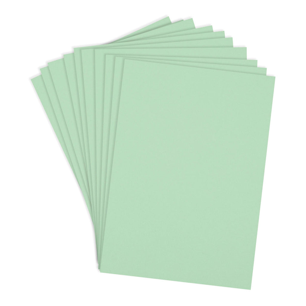 Mint A4 ColorWheel Cardstock (10 Sheets) (CS-A4-121) - Craftlines B.V.