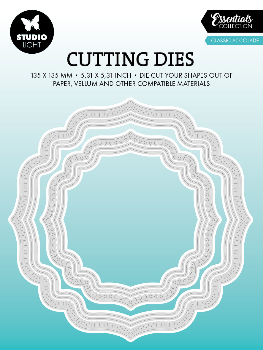 Classic Accolade Essentials Cutting Die (SL-ES-CD971) - Craftlines B.V.