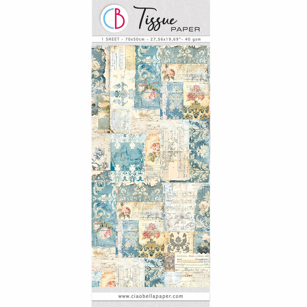 Tissue Paper 70x50cm Art Gallery (HT035) - Craftlines B.V.