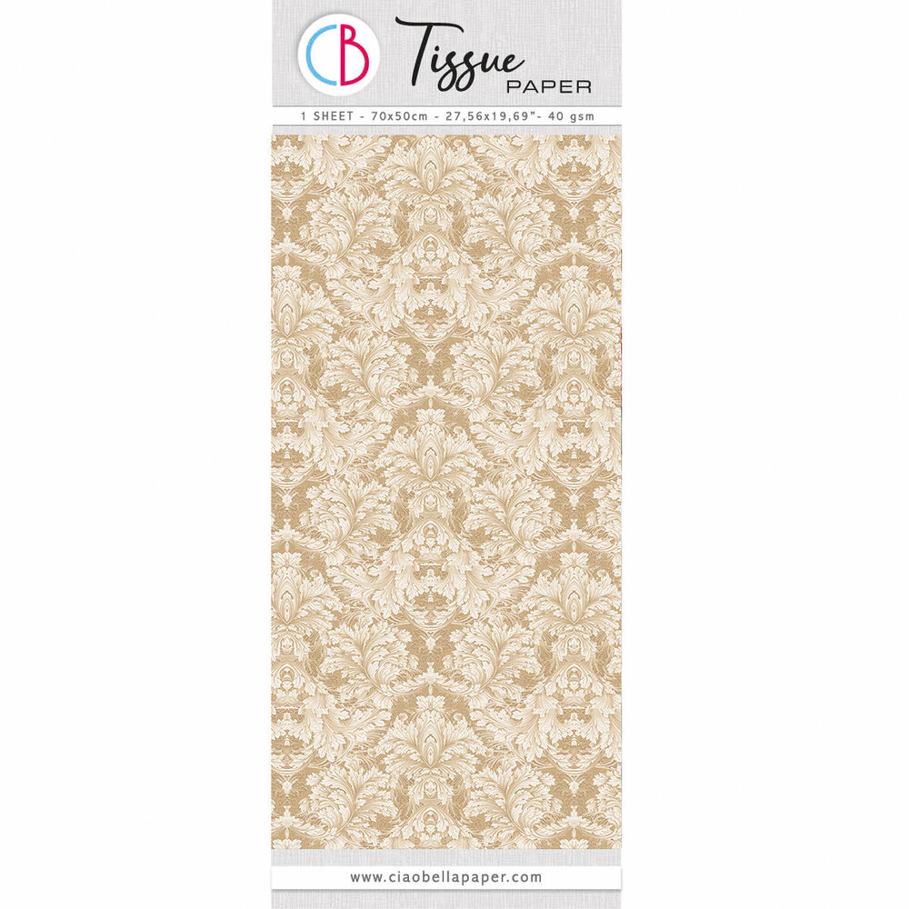 Tissue Paper 70x50cm Royal Hall (HT032) - Craftlines B.V.