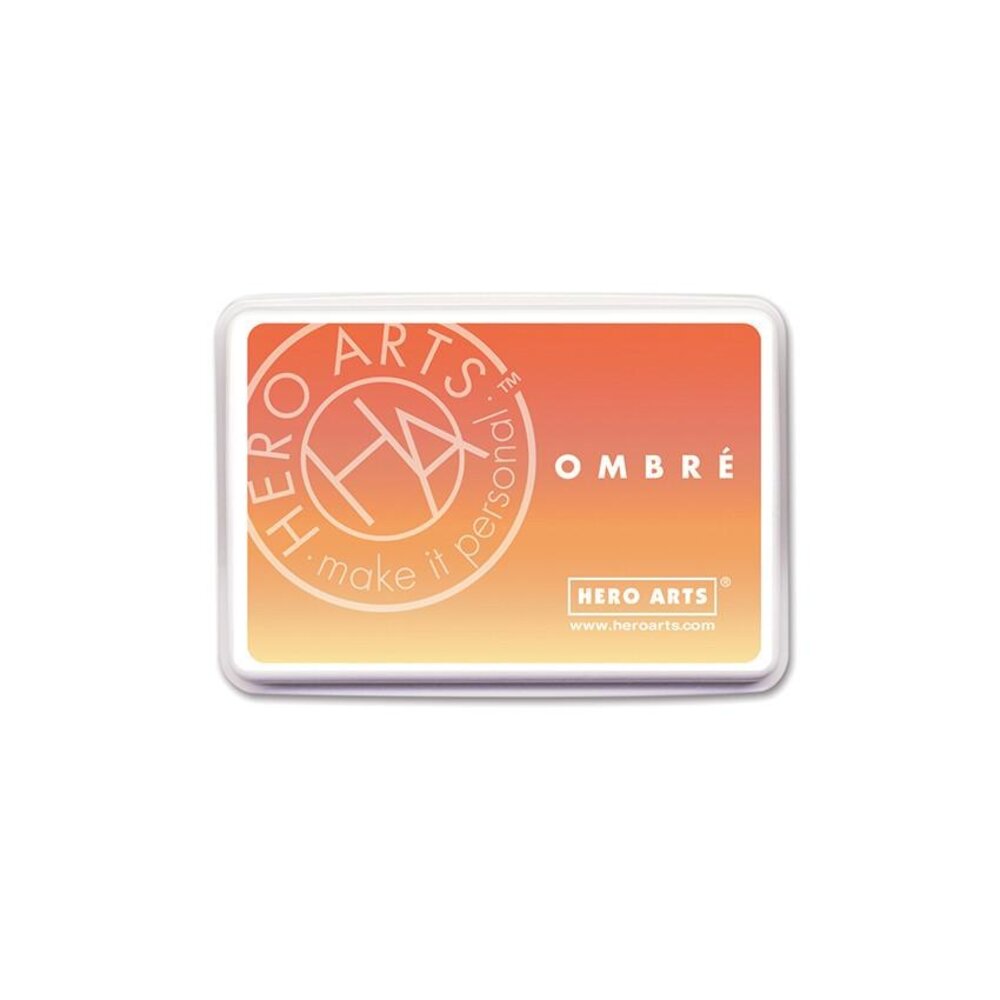 Butter Bar to Orange Soda Ombré Ink Pad (AF309) - Craftlines B.V.