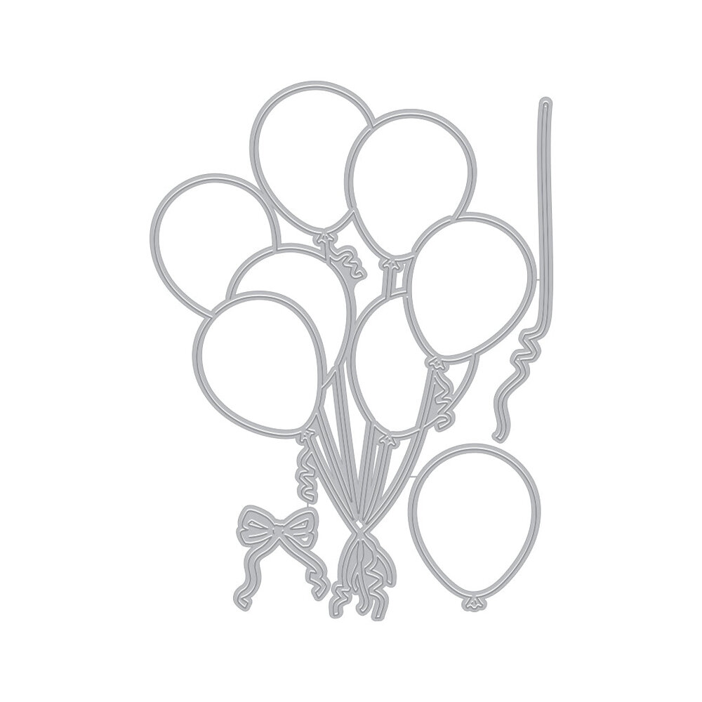 Balloon Bunch Dies (DF208) - Craftlines B.V.