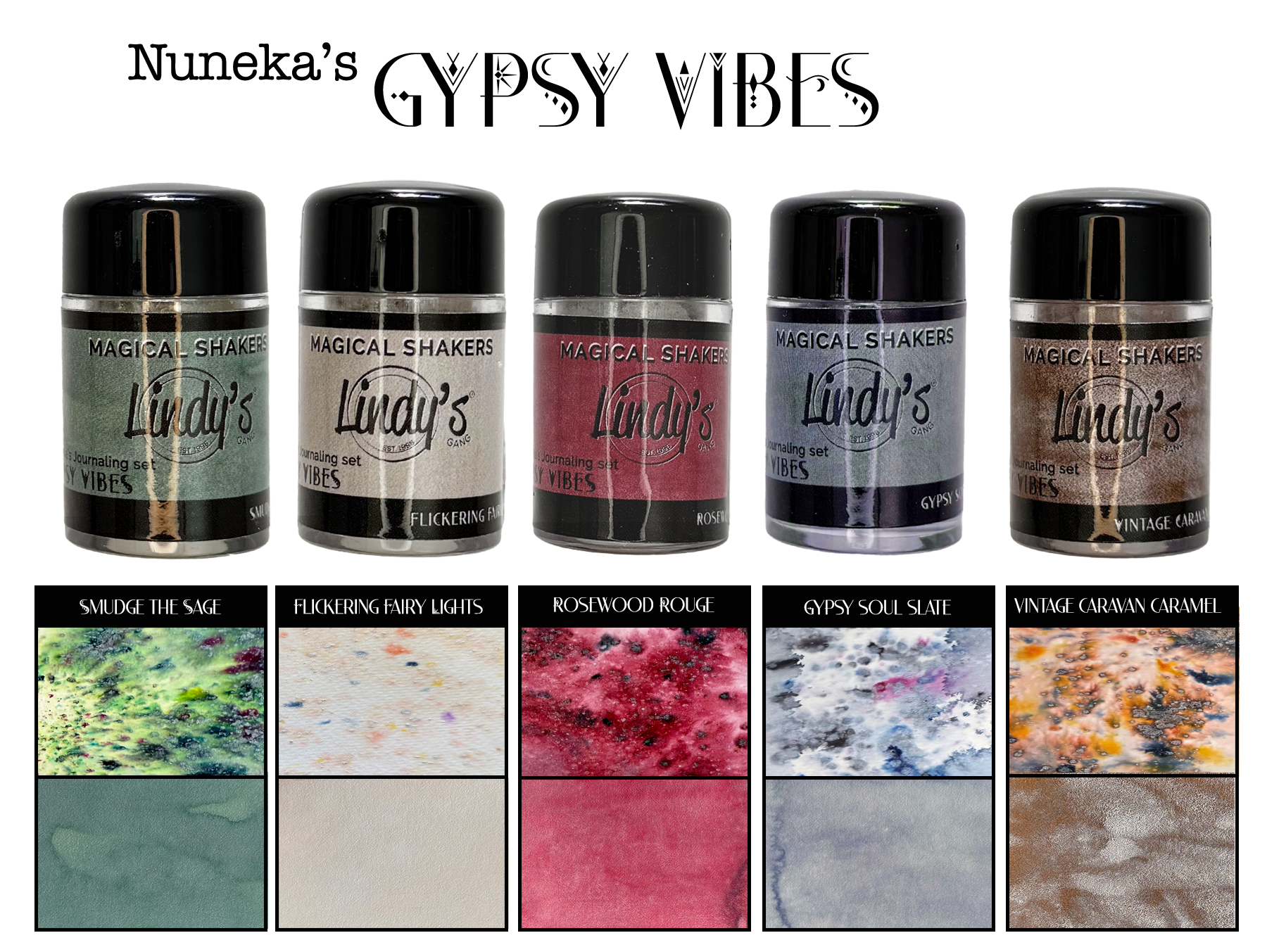 Gypsy Vibes Magical Shaker 2.0 SET (mshaker-SET-11) - Craftlines B.V.