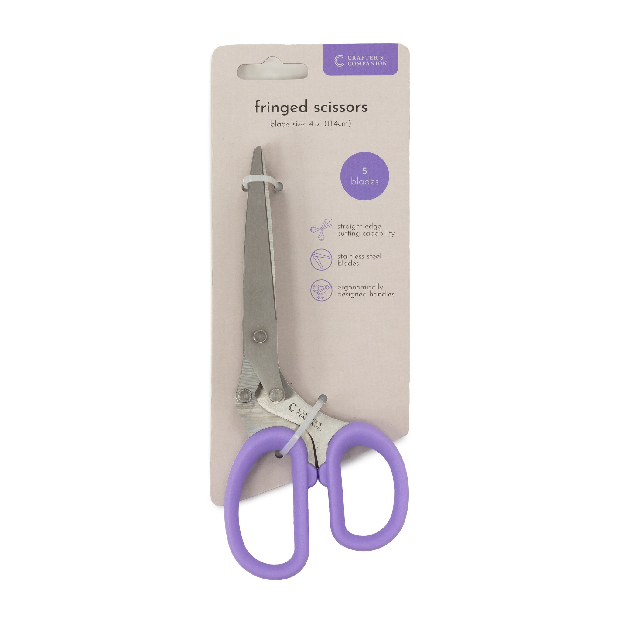 Flower Paper Punches Fringed Scissors (CC-TOOL-FRISCISS) - Craftlines B.V.