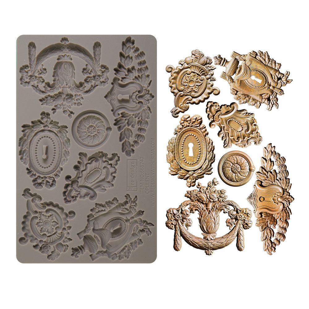Re-Design with Prima Opulent 5x8 Inch Decor Moulds (668747 ...