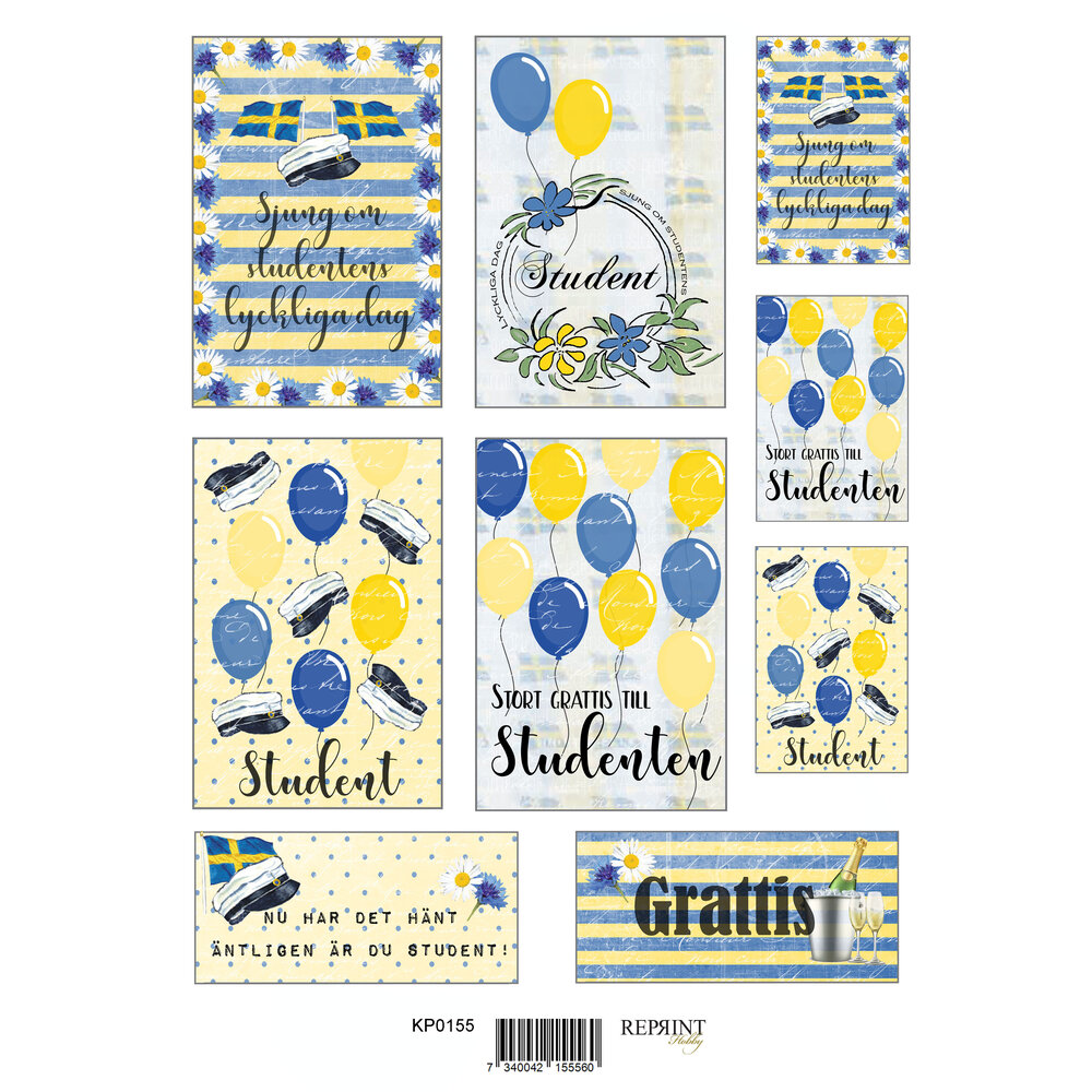 Student A4 Cutouts (KPA4110) - Craftlines B.V.