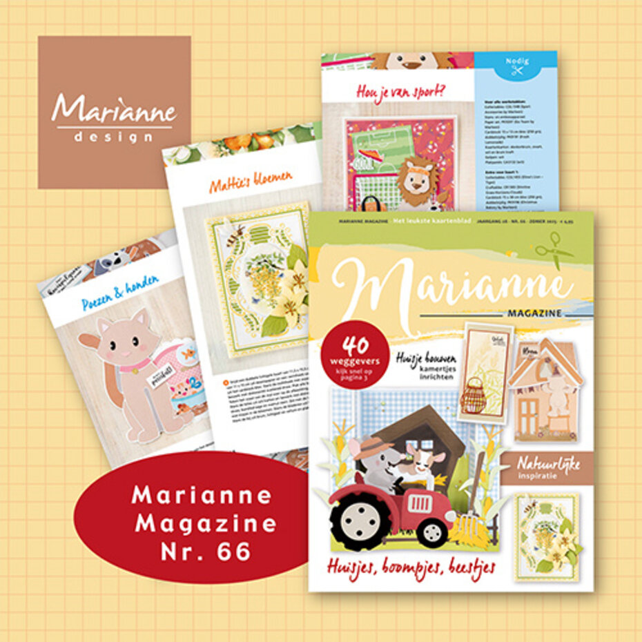 Magazine Marianne 66 Zomer 2025 (Marianne 66) - Craftlines B.V.