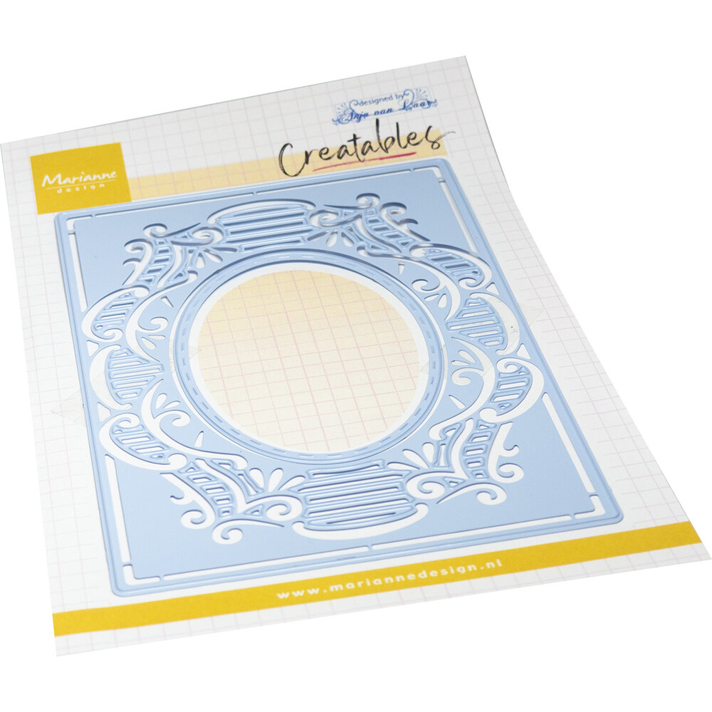 Creatable Anja's Stylish Rectangle (LR0906) - Craftlines B.V.
