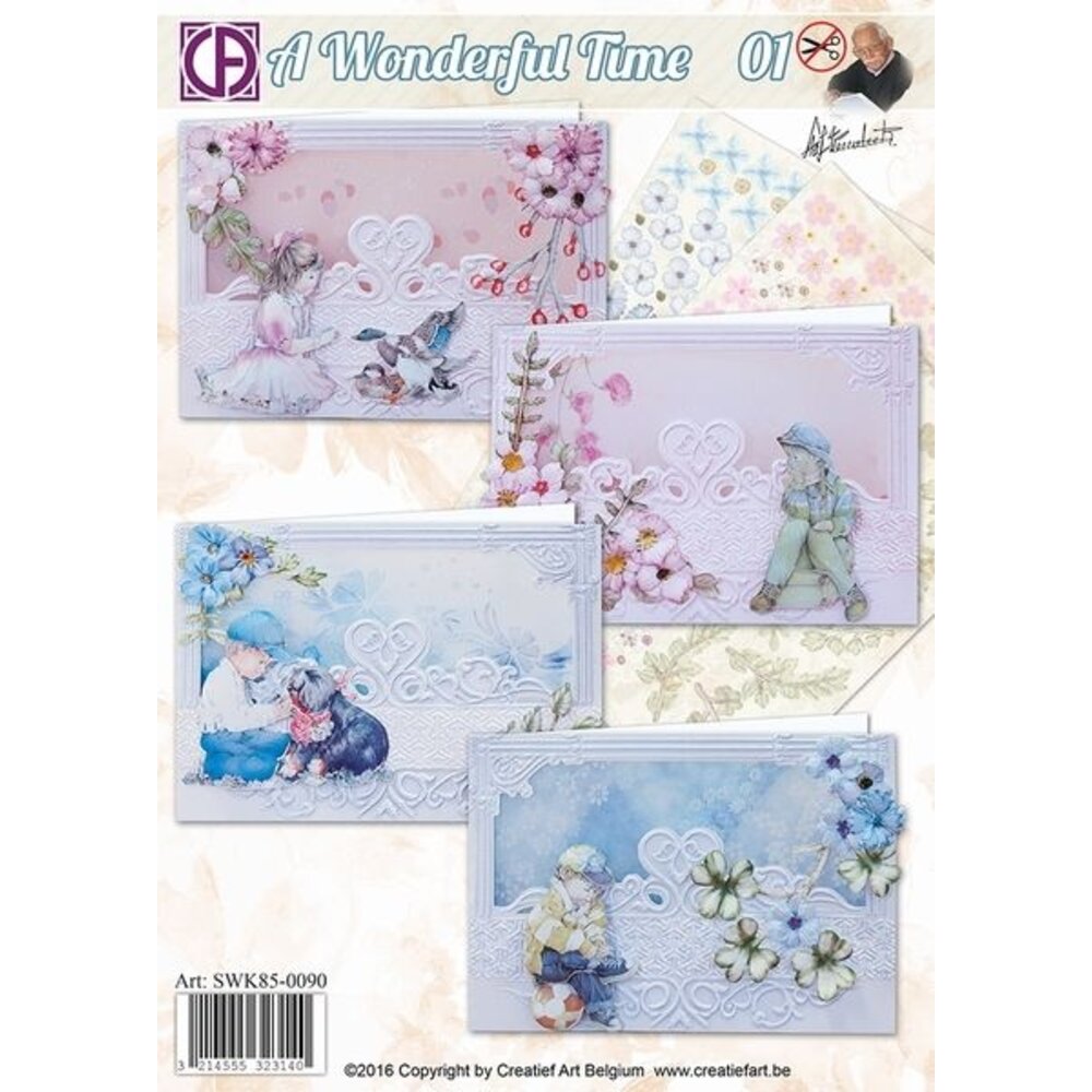 A Wonderful Time 01 Card Kit (SWK85-0090) - Craftlines B.V.