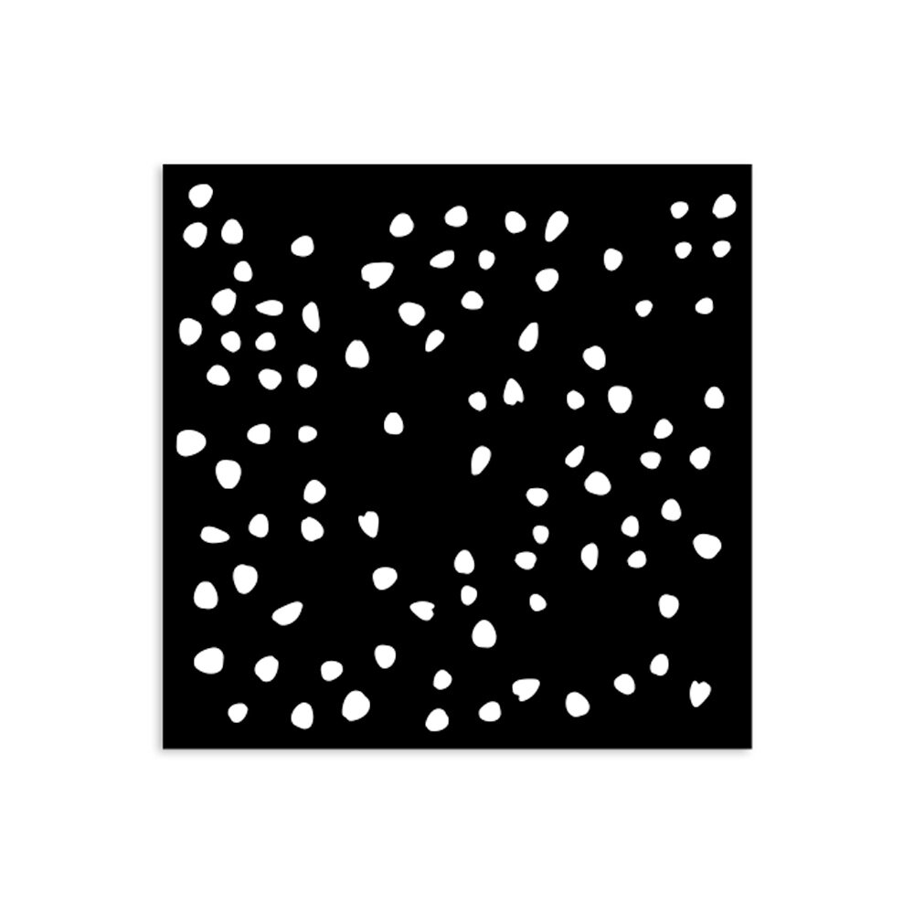 Timeless Thick Stencil 12x12cm Petals Texture (KSTDS49) - Craftlines B.V.