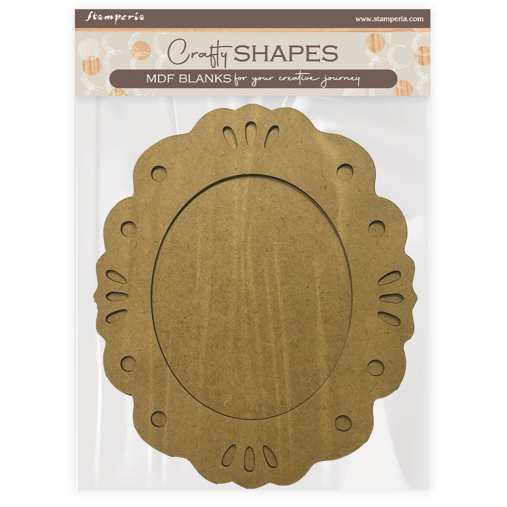 Timeless MDF Crafty Shapes Blanks Frame (KLSM53) - Craftlines B.V.