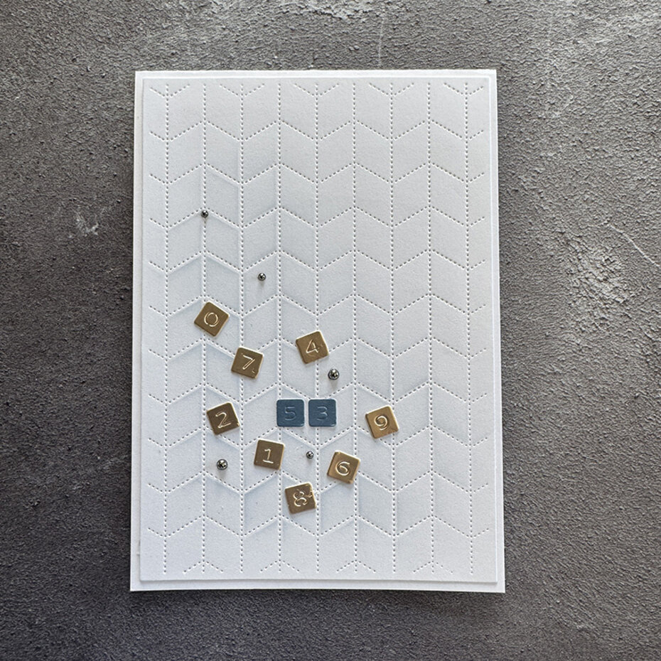 Alphabet Chips Dies (SBD555) - Craftlines B.V.