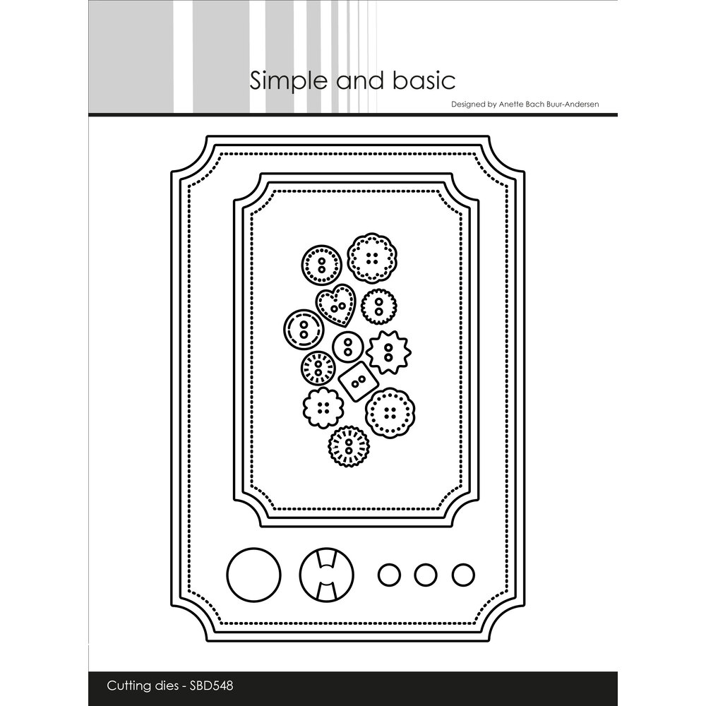 Reverse Rounded Corners A6 / A7 Dies (SBD548) - Craftlines B.V.