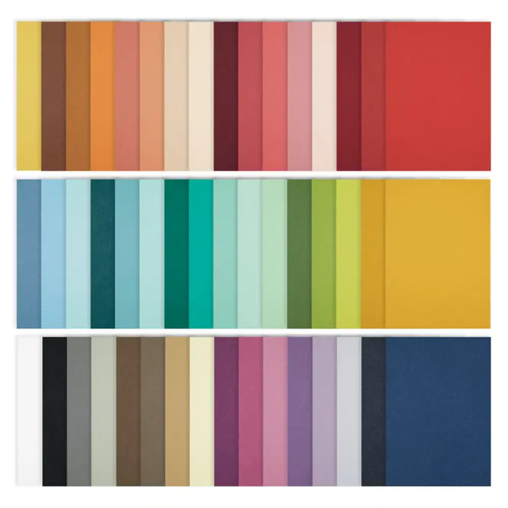 The Full 48 A4 ColorWheel Cardstock Pack (48 shades) (CSA-005 ...