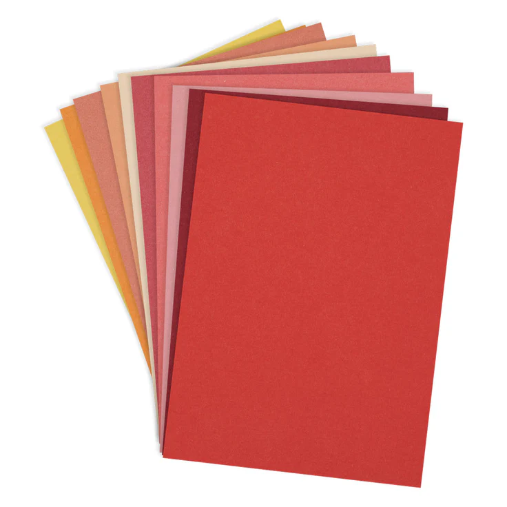 Warm Assortment A4 ColorWheel Cardstock (20 Sheets) (CSA-013 ...