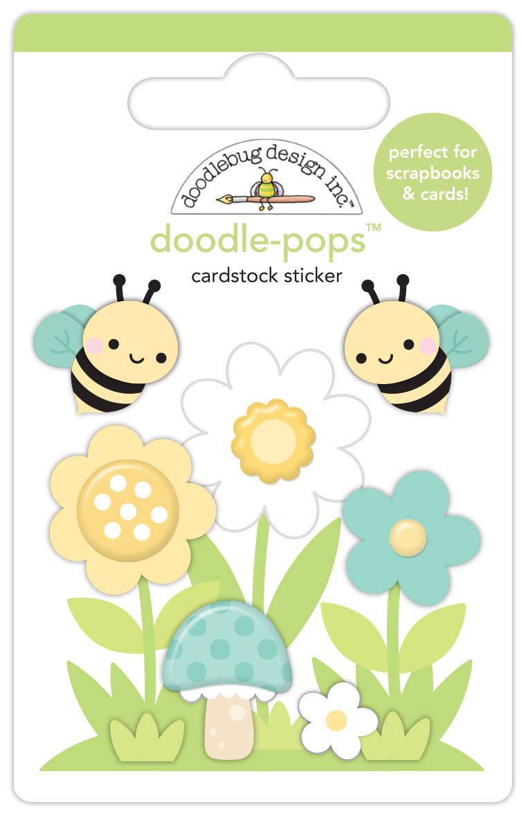 Bee Happy Bee-Utiful Garden Doodle-Pops (8830) - Craftlines B.V.