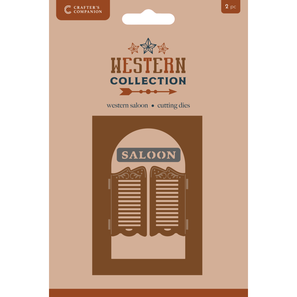 Western Collection Metal Die Create-a-Card Western Saloon (WC-MD-CAD ...