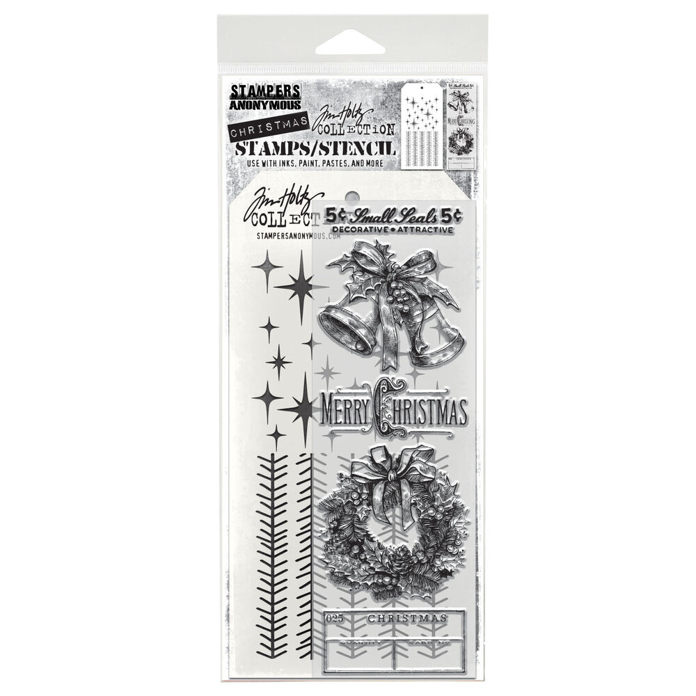 Department Store Tim Holtz Stamps/Stencil (THMM177) - Craftlines B.V.