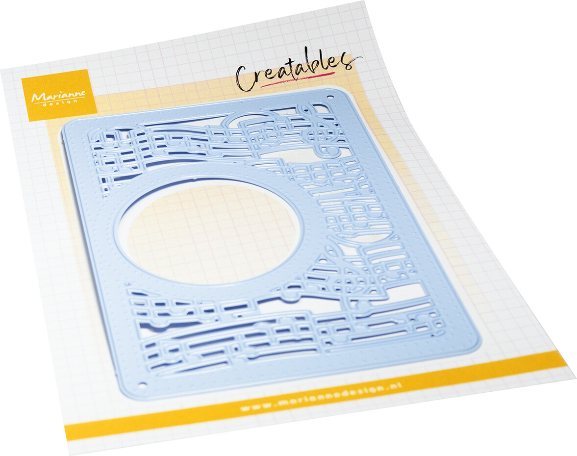 Creatable Musical Frame (LR0911) - Craftlines B.V.