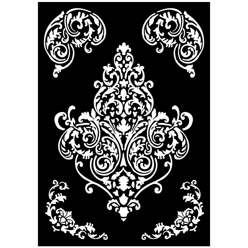 Art Stories A3 Big Stencil Frieze and Corners (KSTDA3001) - Craftlines B.V.