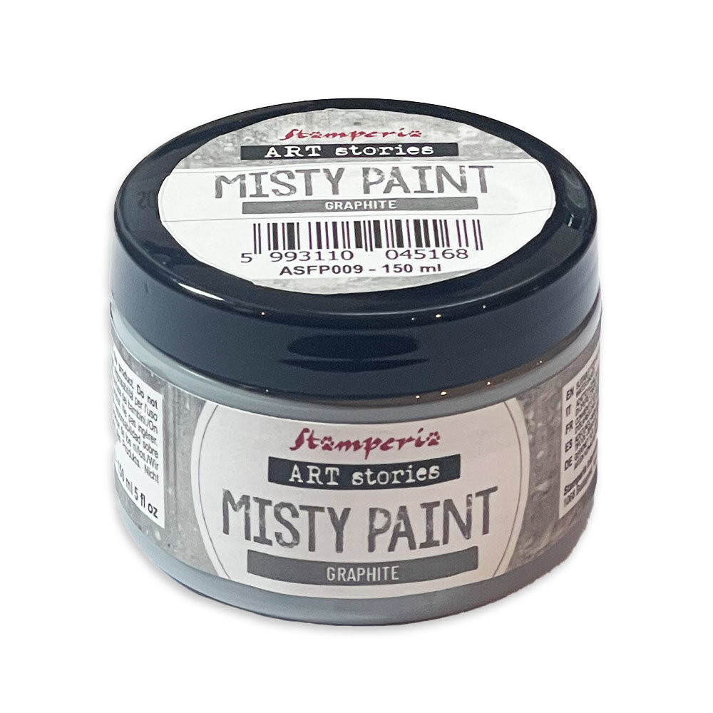 Art Stories Misty Paint Graphite 150ml (ASFP009) - Craftlines B.V.