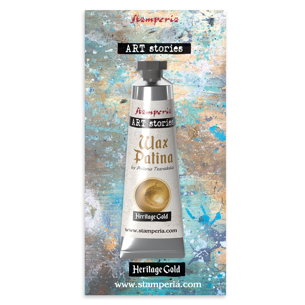 Art Stories Wax Patina Heritage Gold 40ml (KECW06) - Craftlines B.V.