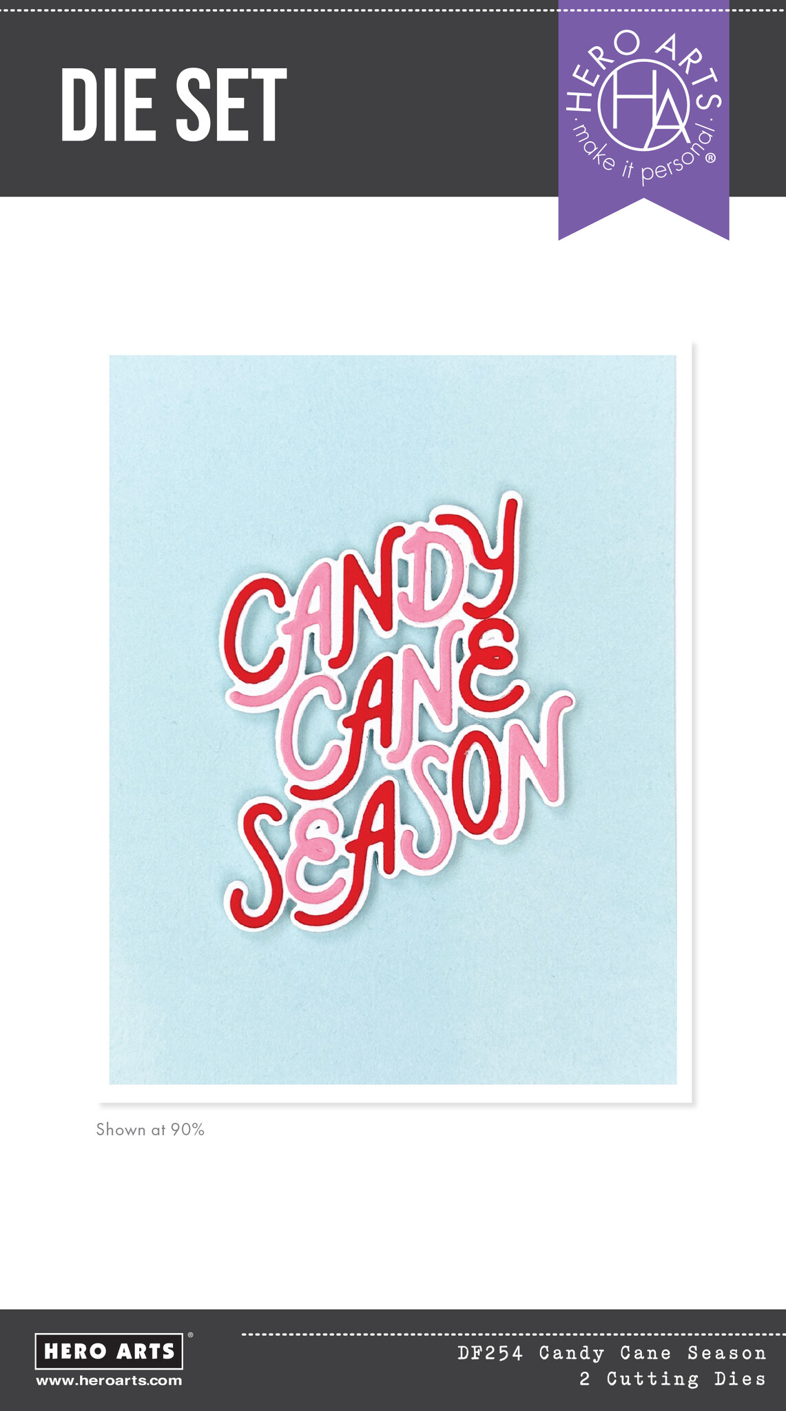 Candy Cane Season Die Set Candy Cane Season (DF254) - Craftlines B.V.