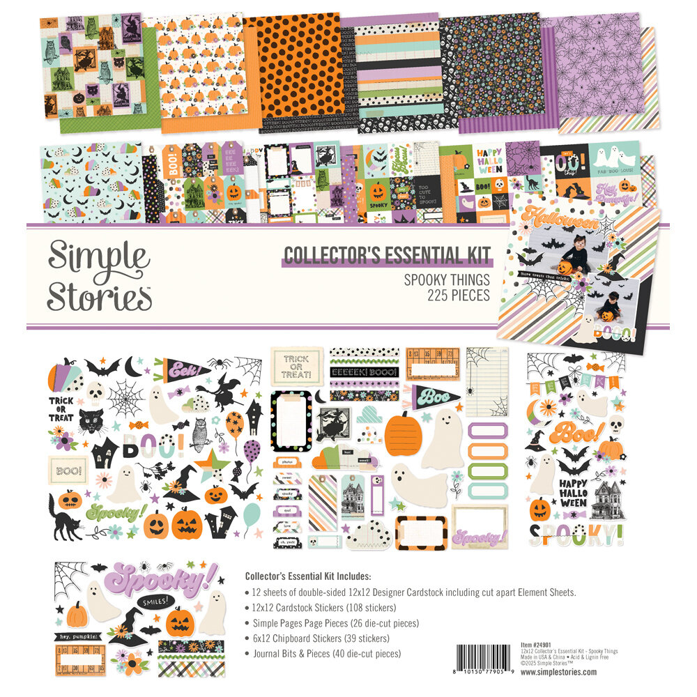 Spooky Things Collector's Essential Kit (24901) - Craftlines B.V.
