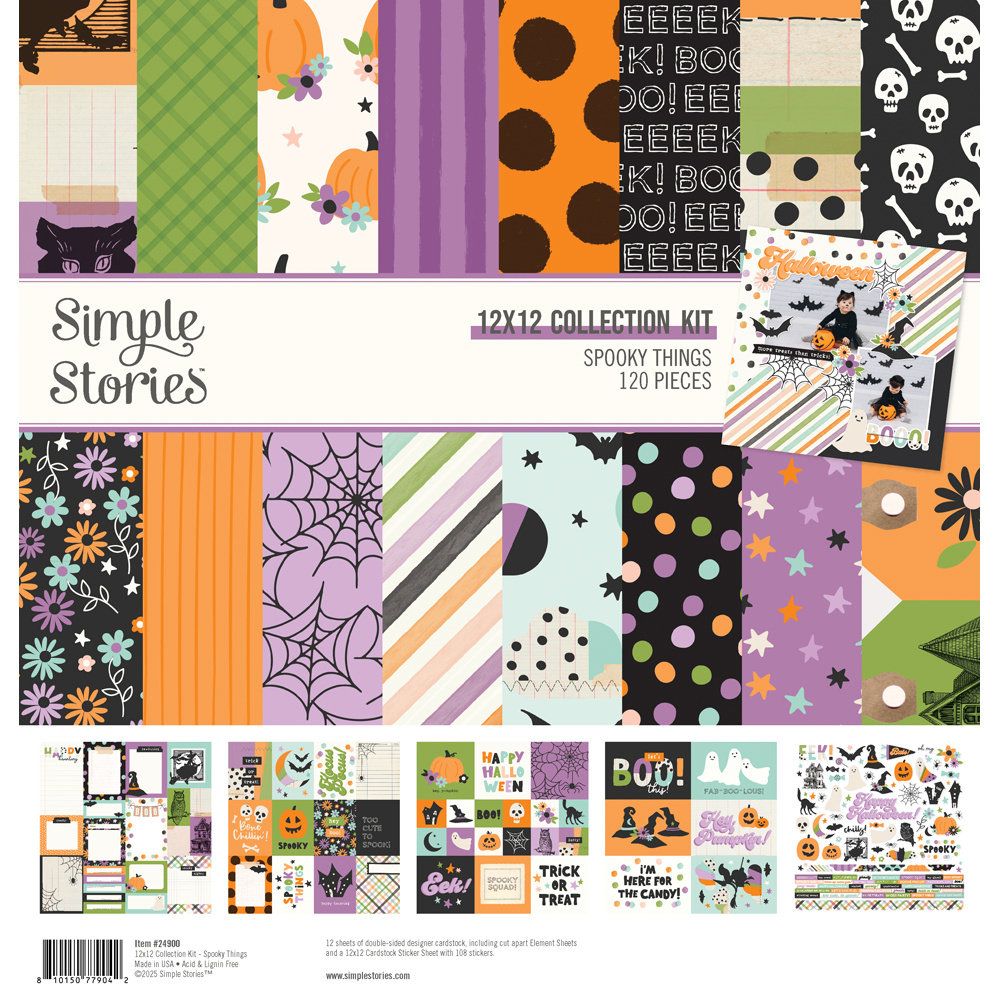 Spooky Things Collection Kit (24900) - Craftlines B.V.