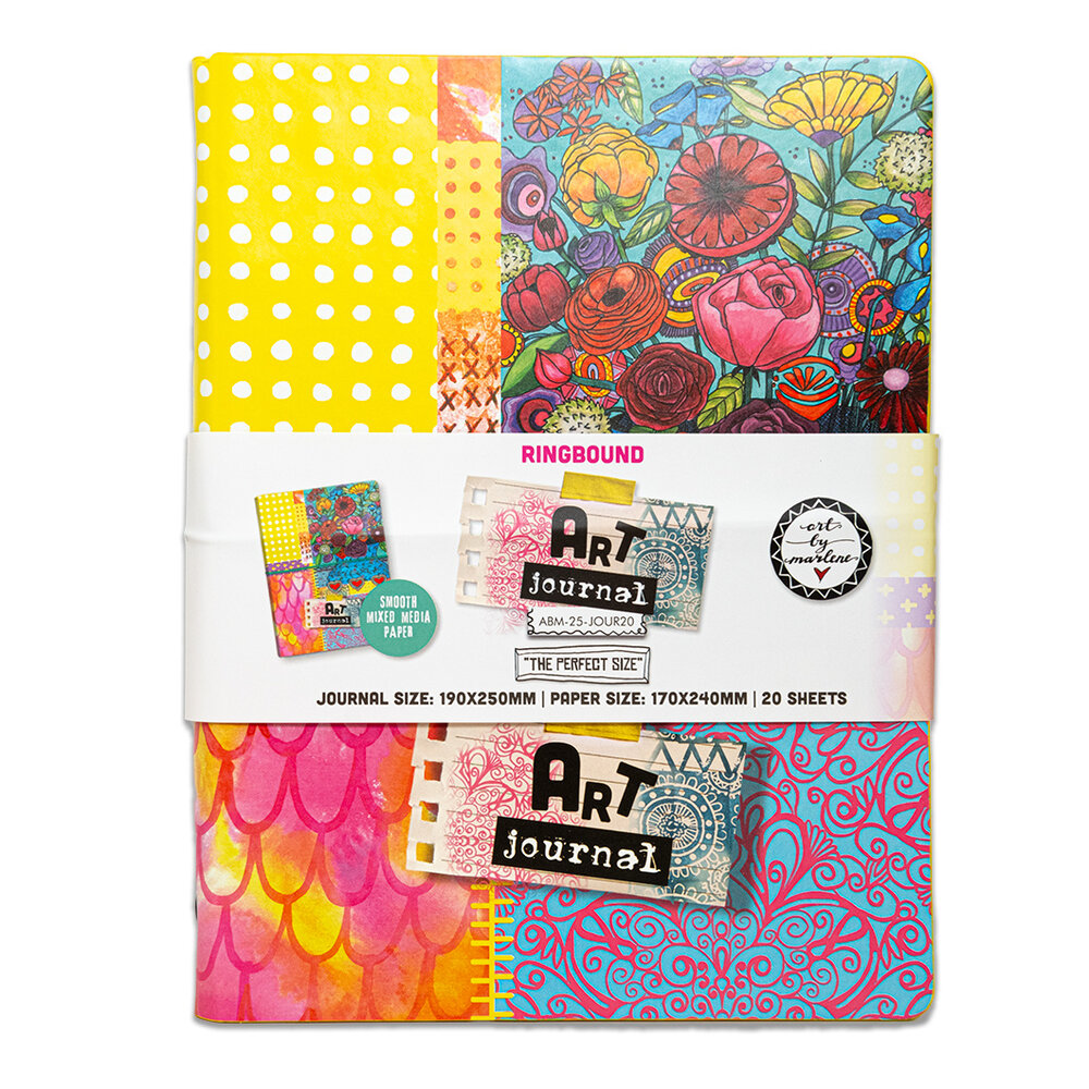 Art Journal "The Perfect Size" Ringbound (ABM-25-JOUR20) - Craftlines B.V.