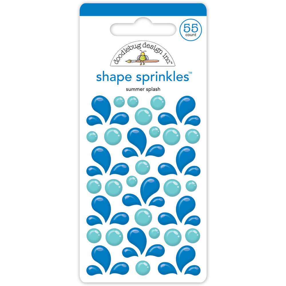Summer Fun Summer Splash Shape Sprinkles (8895) - Craftlines B.V.