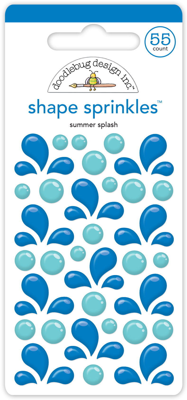 Summer Fun Summer Splash Shape Sprinkles (8895) - Craftlines B.V.