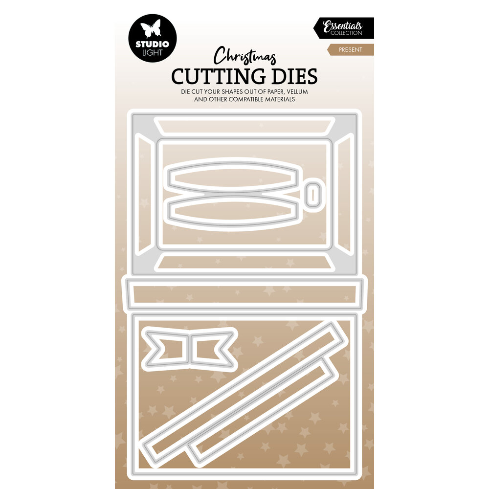 Present Christmas Cutting Die (SL-ES-CD1025) - Craftlines B.V.