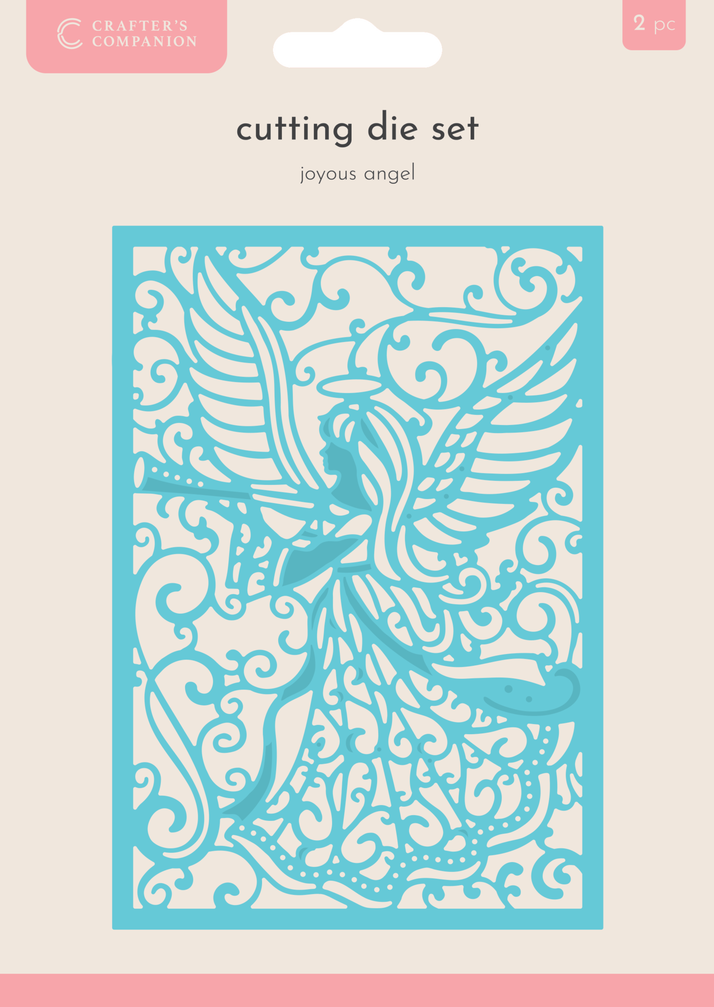 Joyous Angel Metal Die Create-a-Card Joyous Angel (CC-JA-MD-CAD-JOAN ...