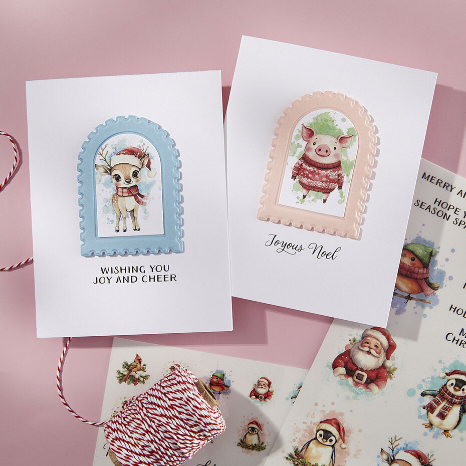 Holiday Magic Rub-On Sheets Holiday Magic (SCSR-003) - Craftlines B.V.