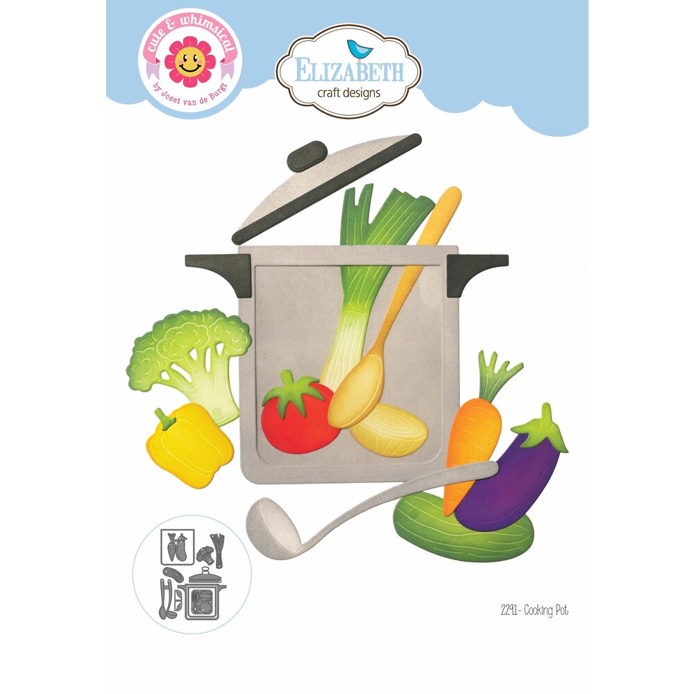 Living it Up Dies Cooking Pot (2291) - Craftlines B.V.
