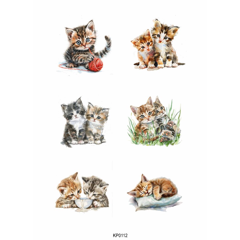 Animals A4 Cutouts (KPA4113) - Craftlines B.V.