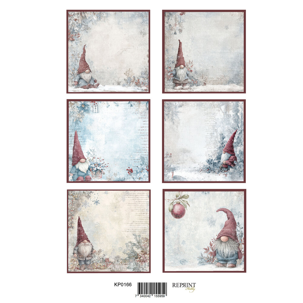 Christmas A4 Cutouts (KPA4111) - Craftlines B.V.