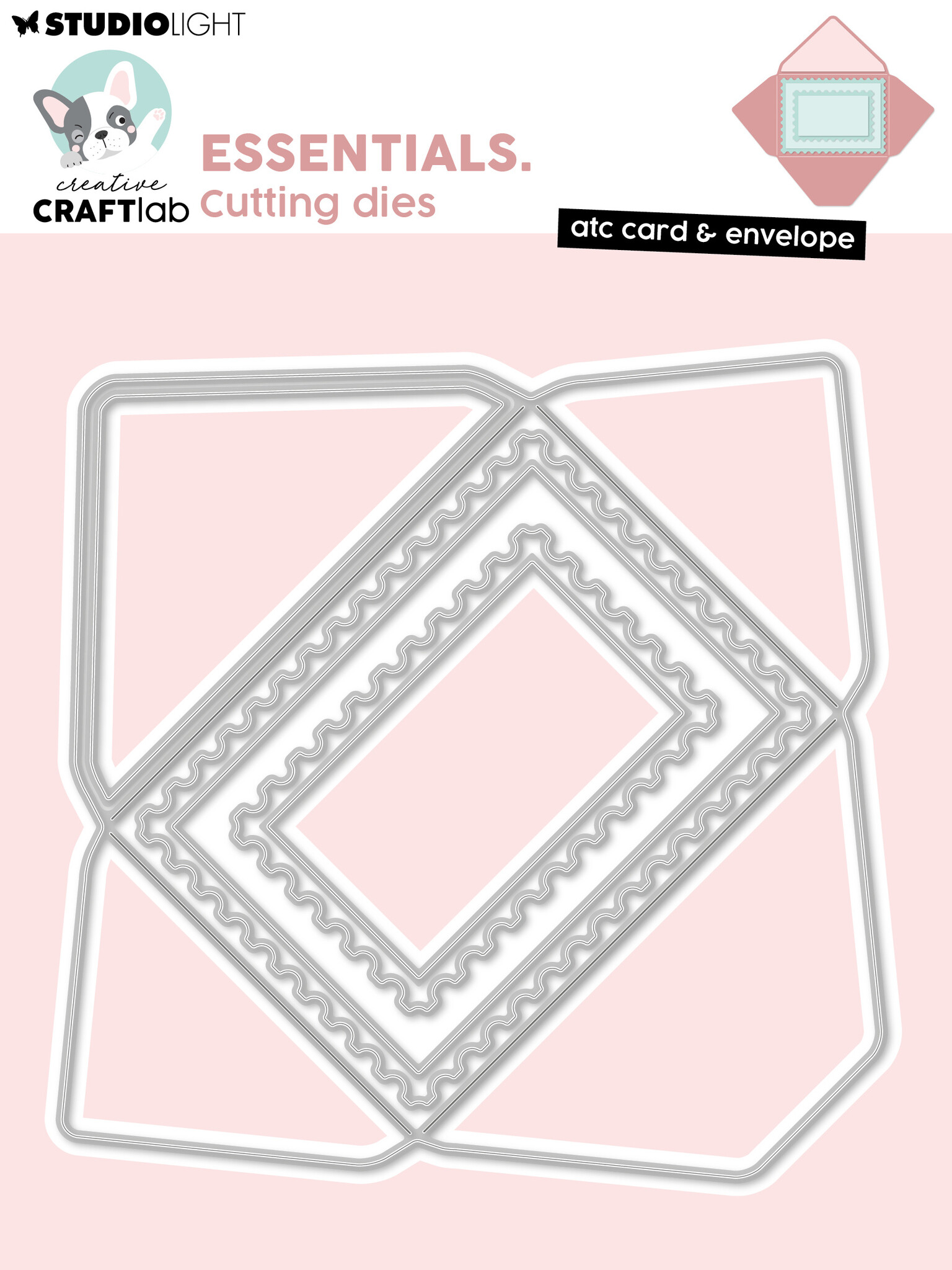 ATC Card & Envelope Essentials Cutting Die (CCL-ES-CD1054) - Craftlines ...