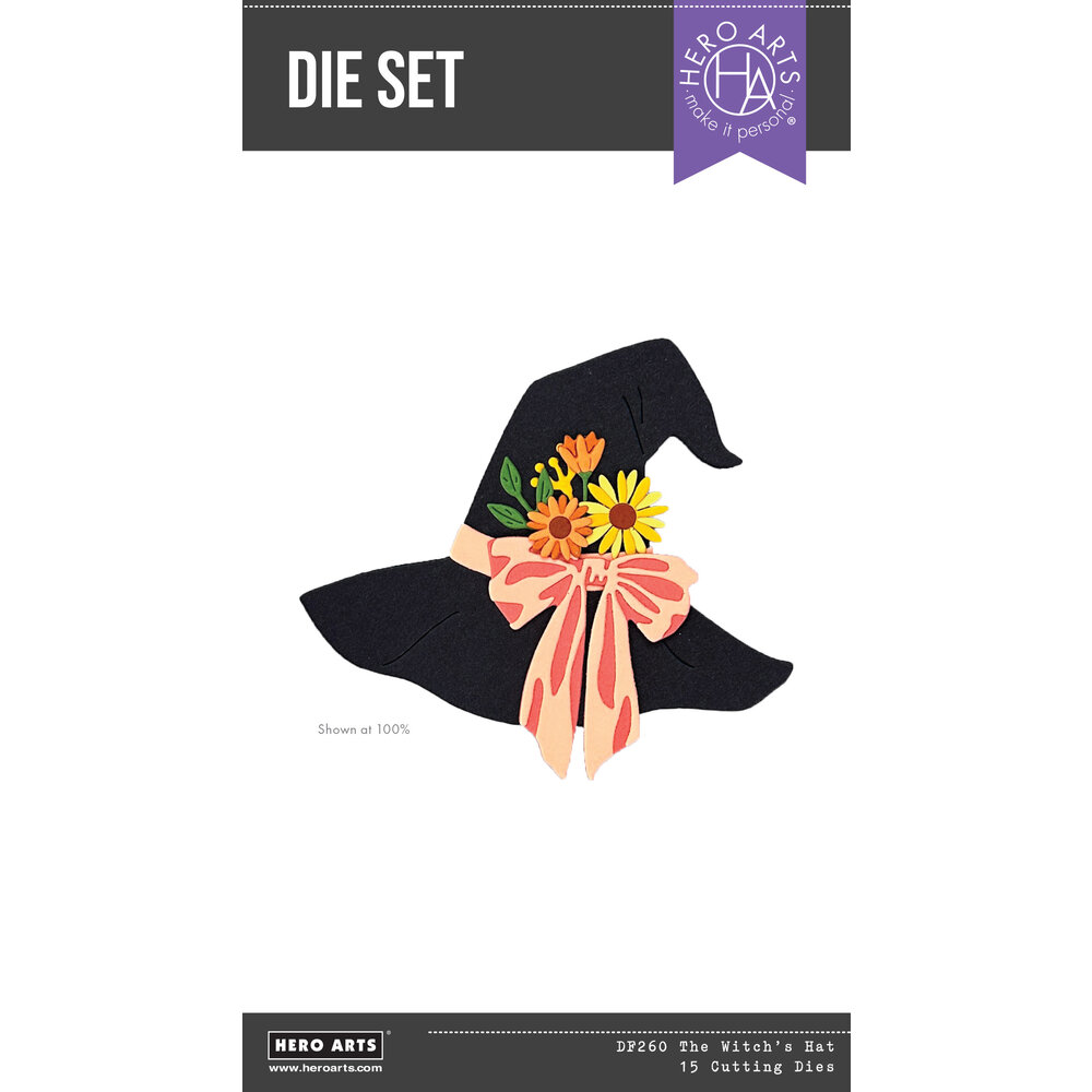 Hocus Pocus Die Set The Witch's Hat (DF260) - Craftlines B.V.