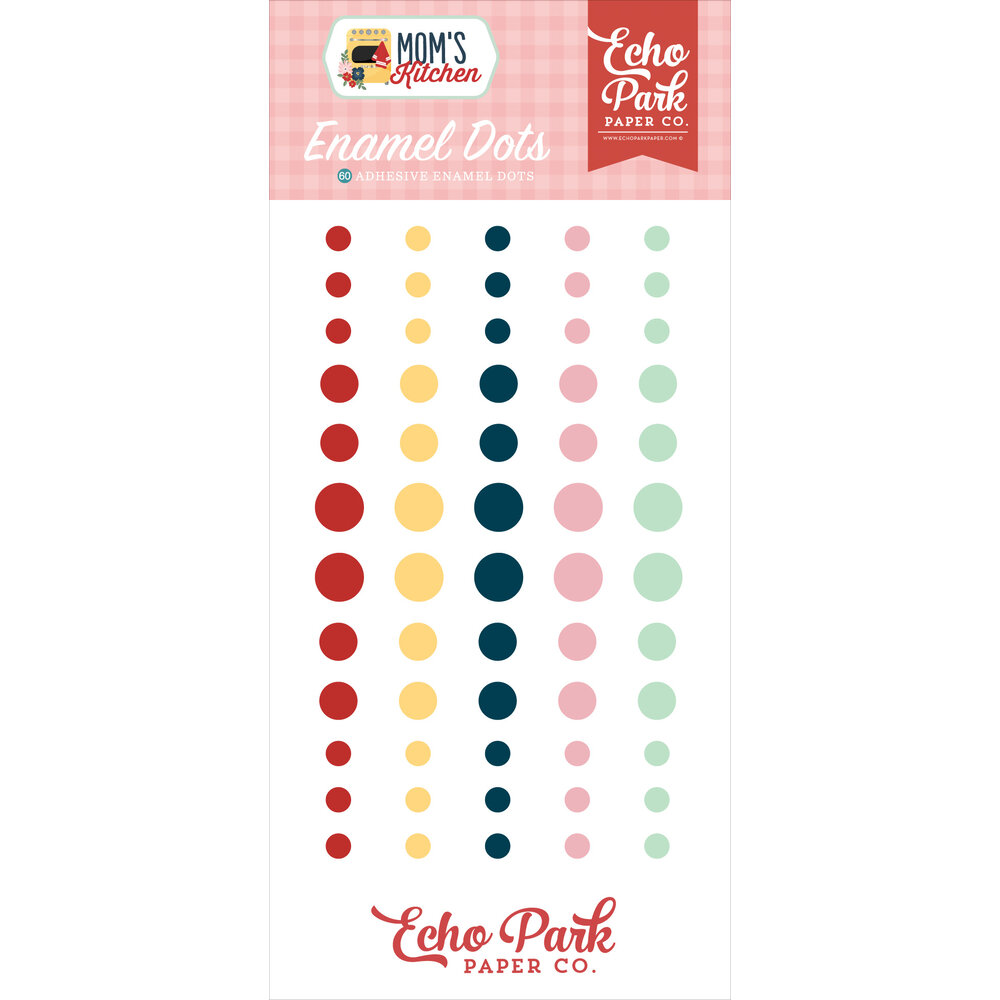 Mom's Kitchen Enamel Dots (MK470028) - Craftlines B.V.