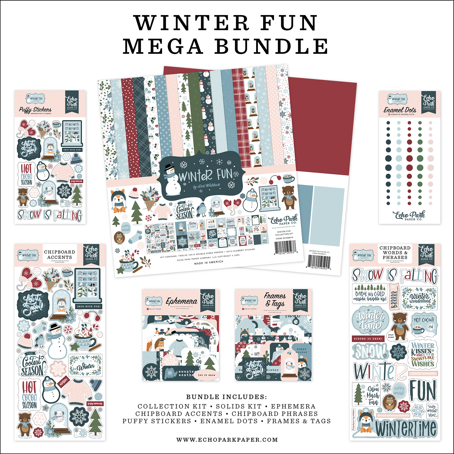 Winter Fun Mega Bundle (WF468050) - Craftlines B.V.