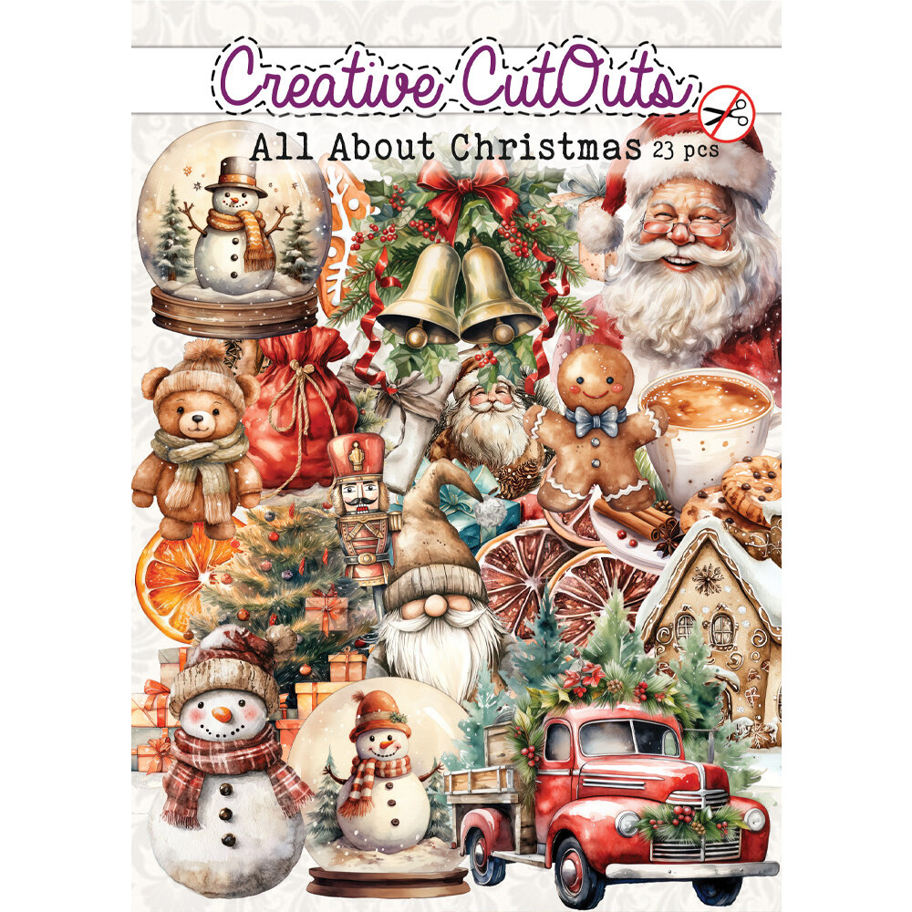 All About Christmas Die-Cuts Creative CutOuts (23pcs) (CCODC-007 ...