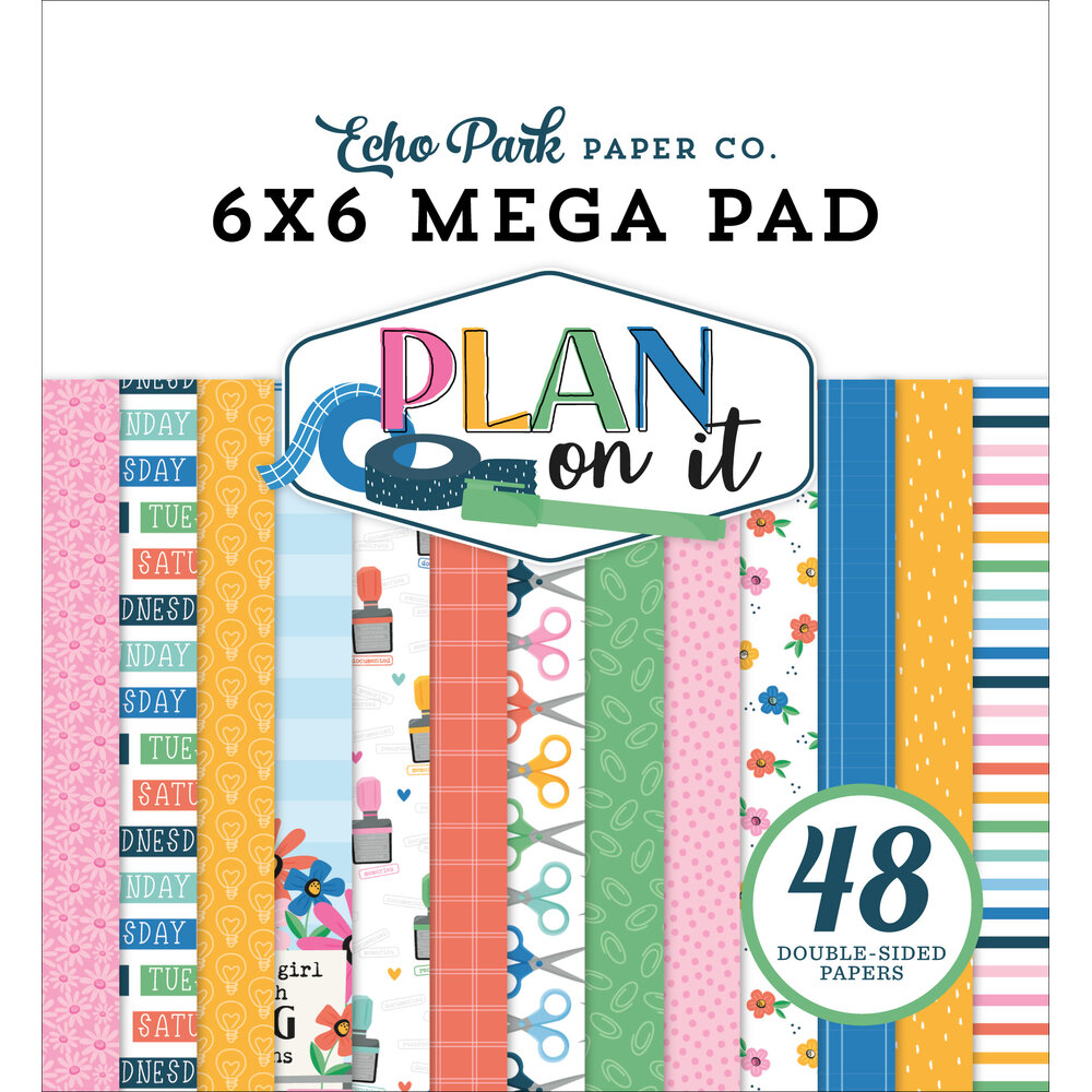 Plan On It 6x6 Inch Cardmakers Mega Pad (POI474031) - Craftlines B.V.