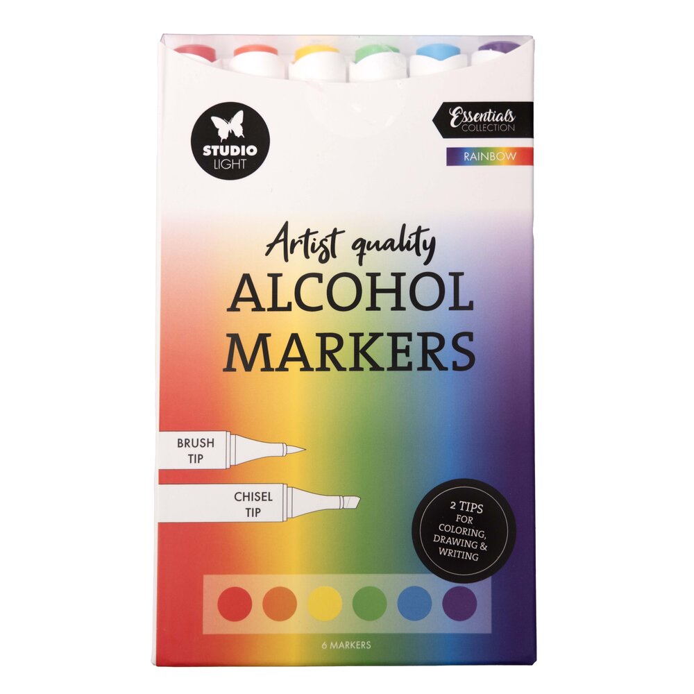 Alcohol Markers Rainbow (SL-CO-MARK34) - Craftlines B.V.