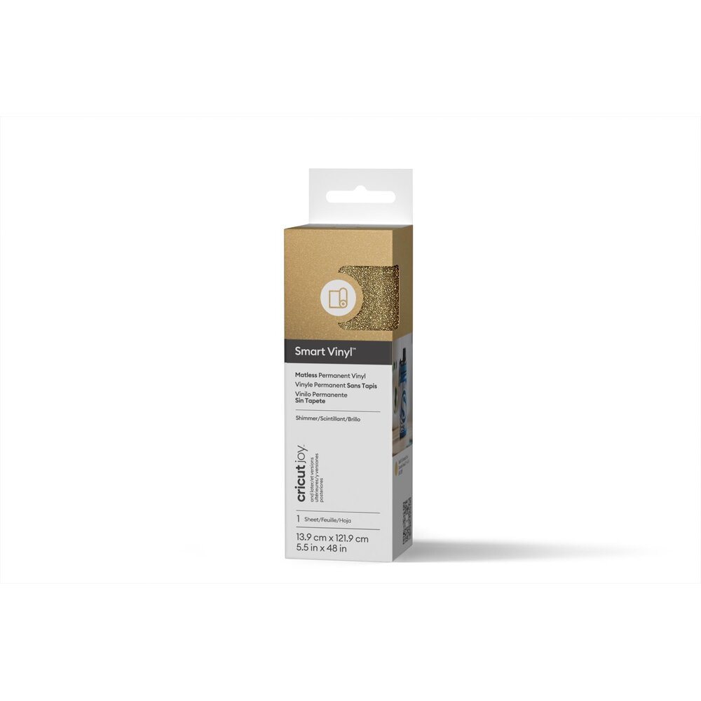 Joy Smart Vinyl Permanent 5.5x48 Inch Shimmer Gold (2011358 ...