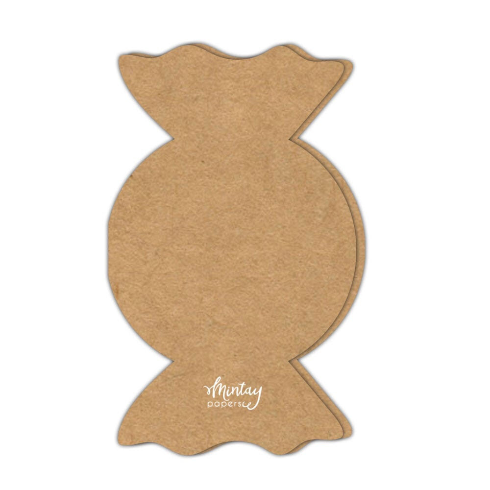 Basic Candy Card Base Kraft (5pcs) (MT-BASIC-C66) - Craftlines B.V.