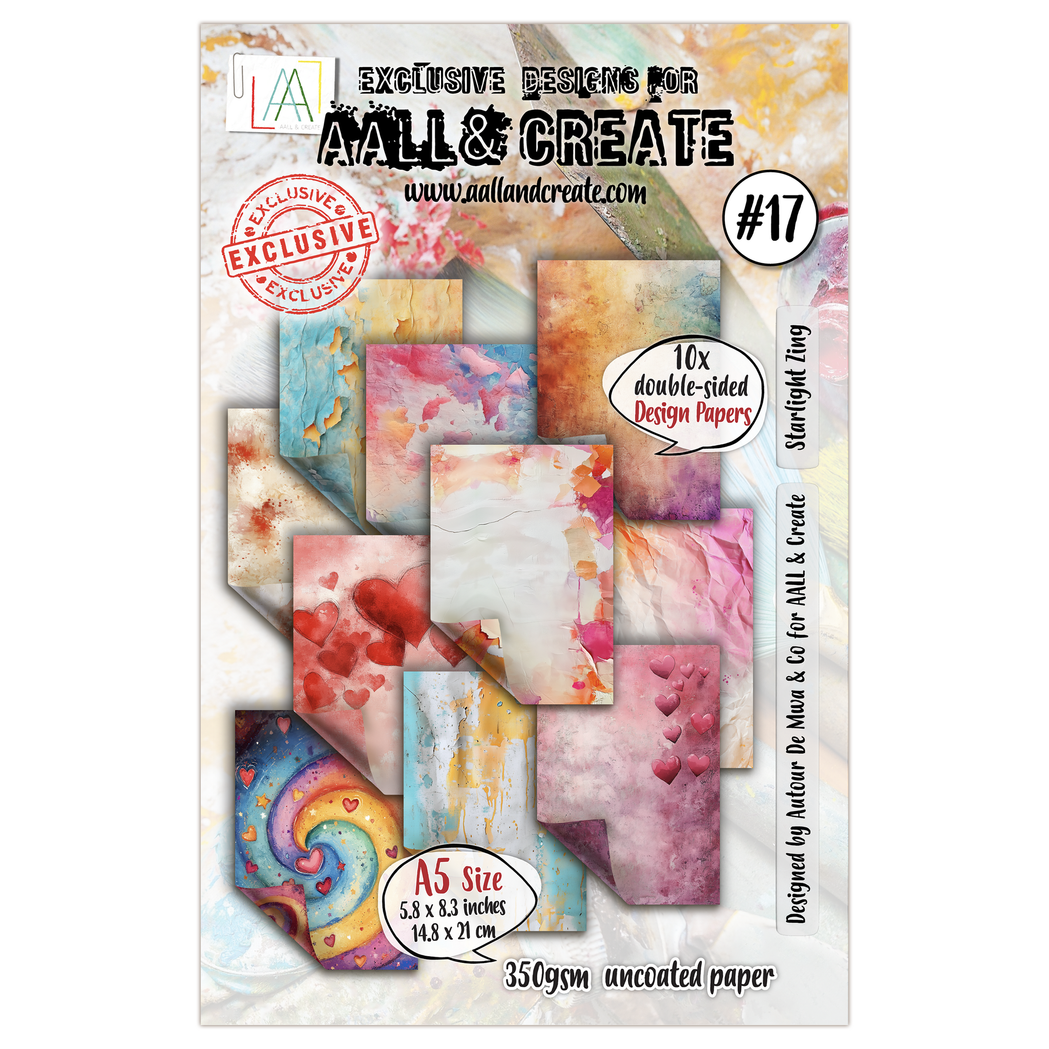 Maker's Magic A5 Design Paper Starlight Zing (AALL-PA-017) - Craftlines ...